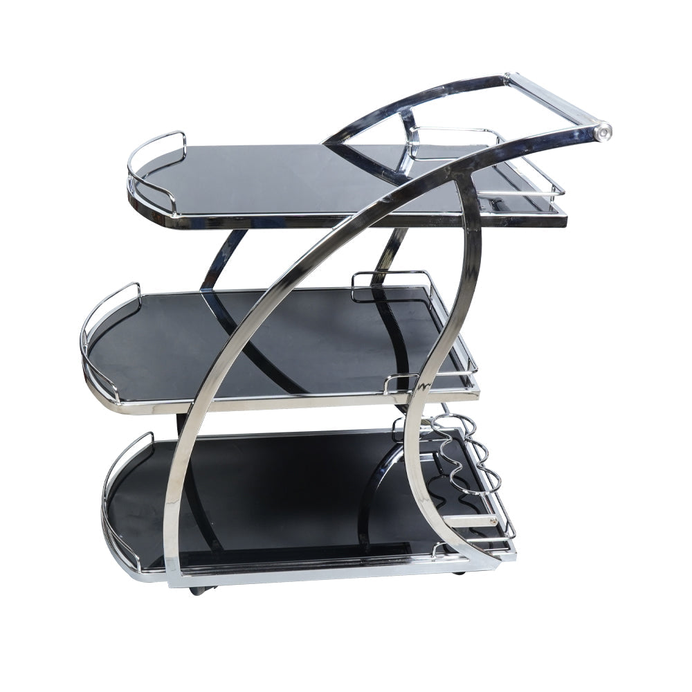 Tea Trolley Ir Silver A3 A+B+C – Al-Fatah