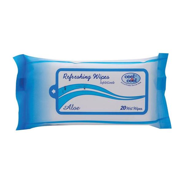 COOL & COOL WIPES REFRESHING SOFT AND GENTLE – Al-Fatah
