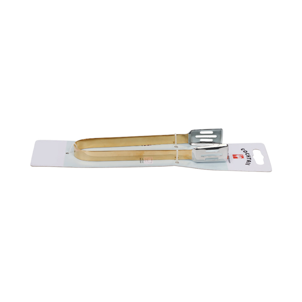 SERVICE TONG COCKTAIL HALF GOLD 7 INCH – Al-Fatah