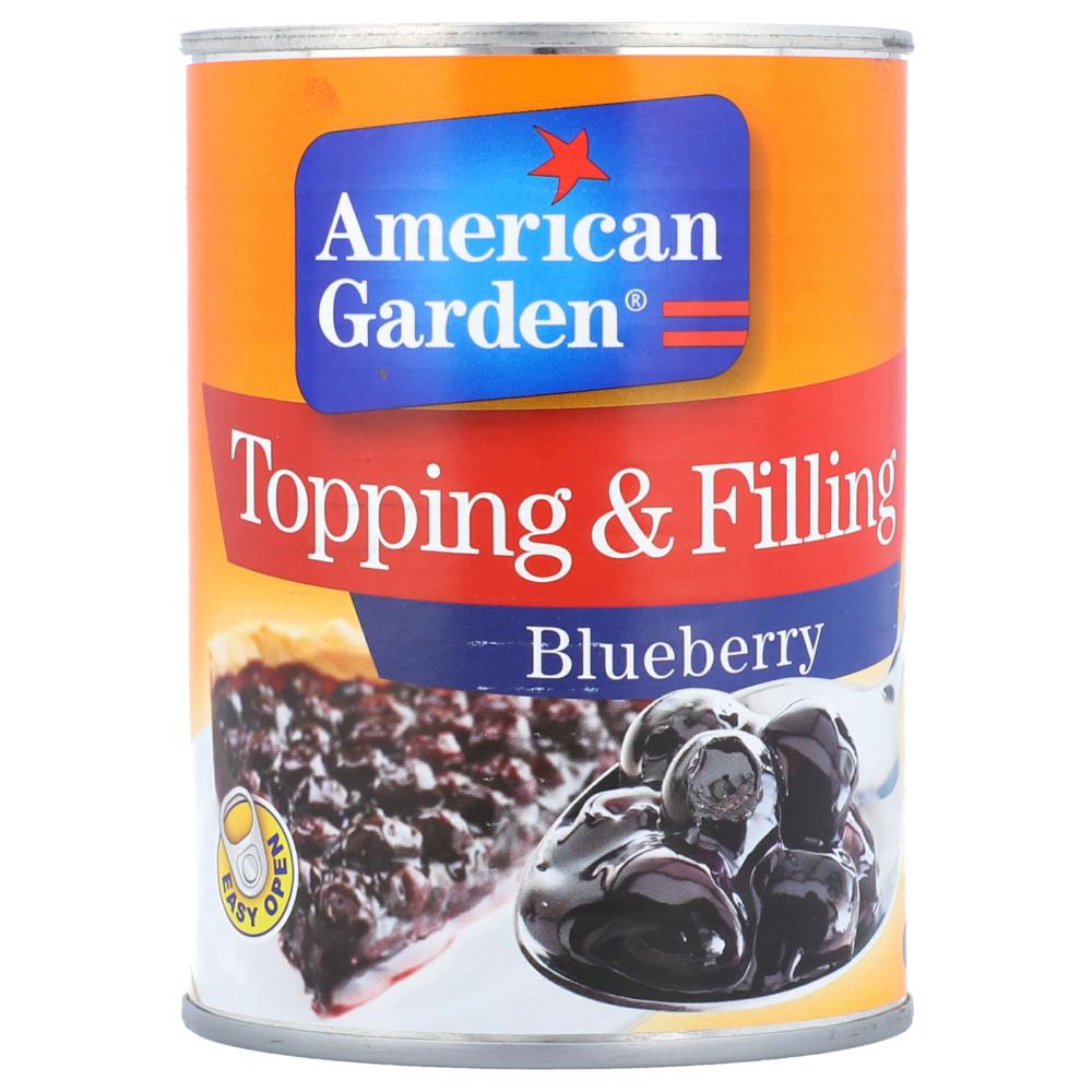 AMERICAN GARDEN BLUEBERRY TOPPING FILLING 595 GM – Al-Fatah