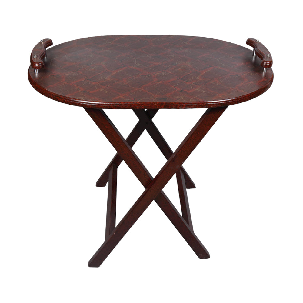 Tea Table Folding Oval Plain - Buy Tea Folding Tables – Al-Fatah