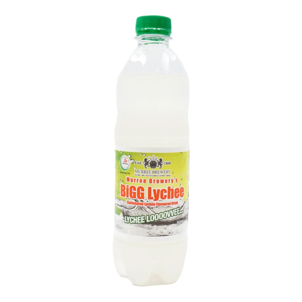 MURREE BREWERY BIGG LYCHEE BOTTLE 500 ML – Al-Fatah