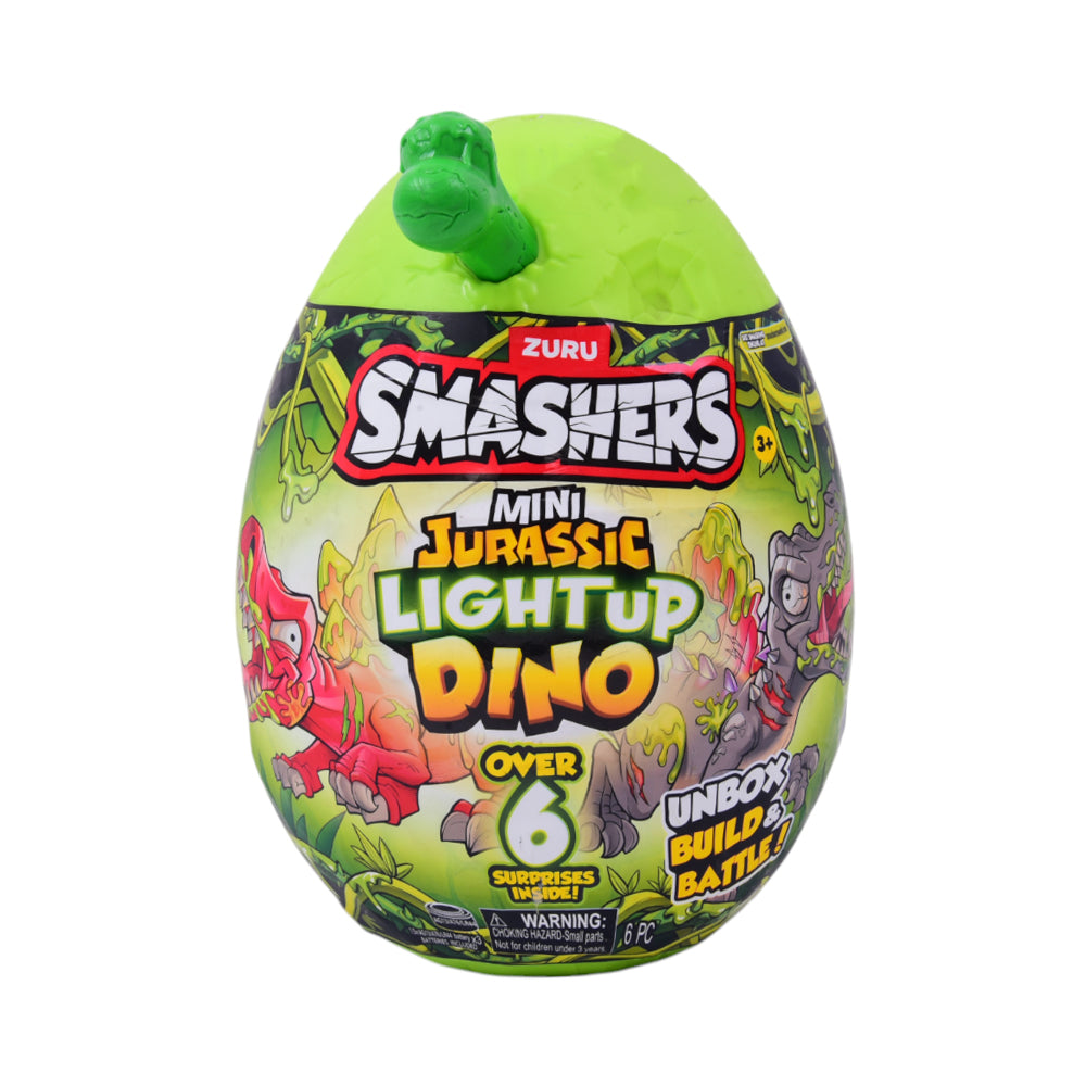 74107 ZURU SMASHER MINI JURASSIC LIGHTUP DINO – Al-Fatah