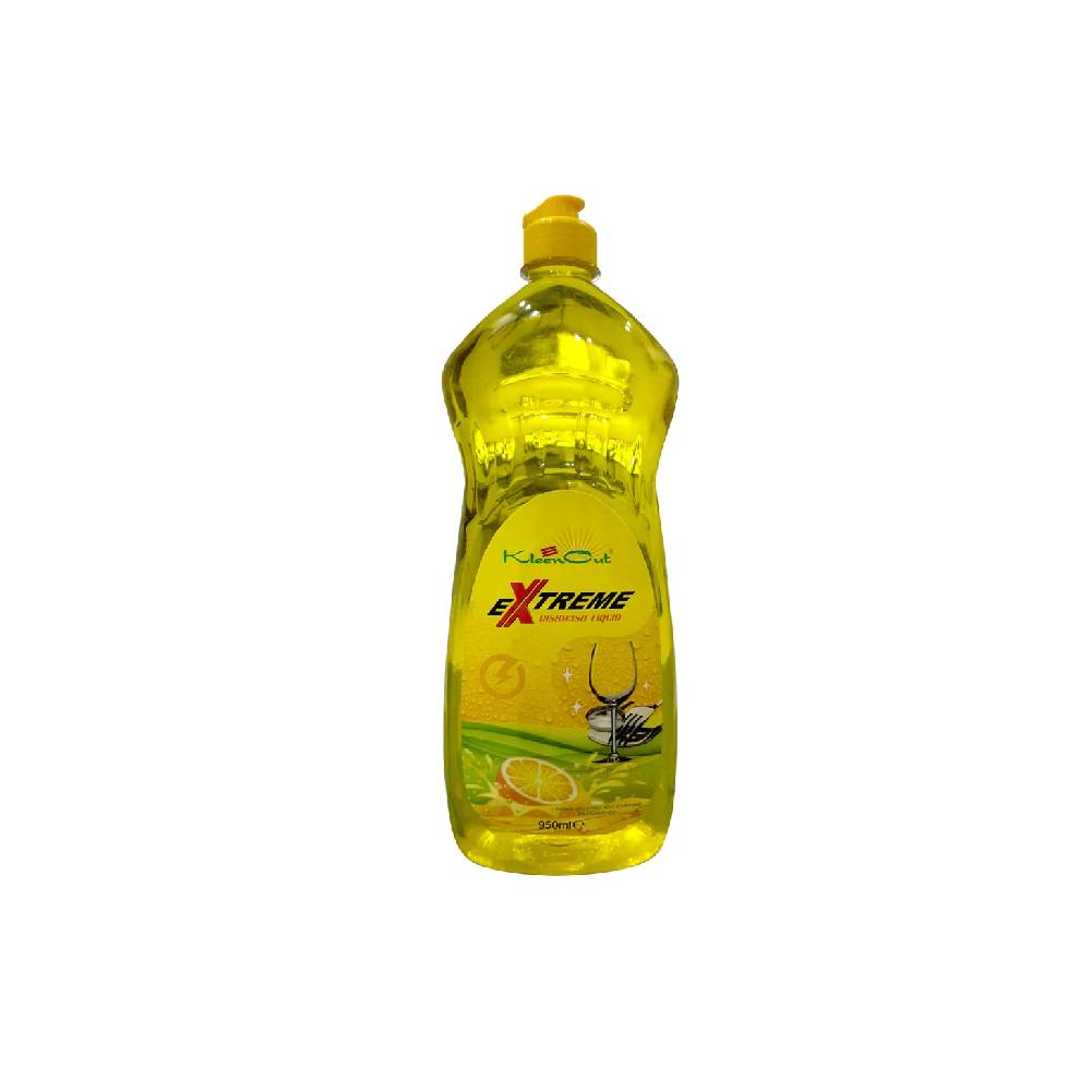 KLEEN OUT EXTREME LEMON DISHWASH LIQUID 950 ML – Al-Fatah