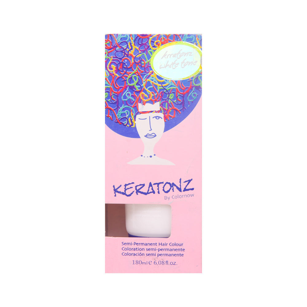 FREECIA HAIR COLOR KERATONZ WHITE TONE 180 ML – Al-Fatah