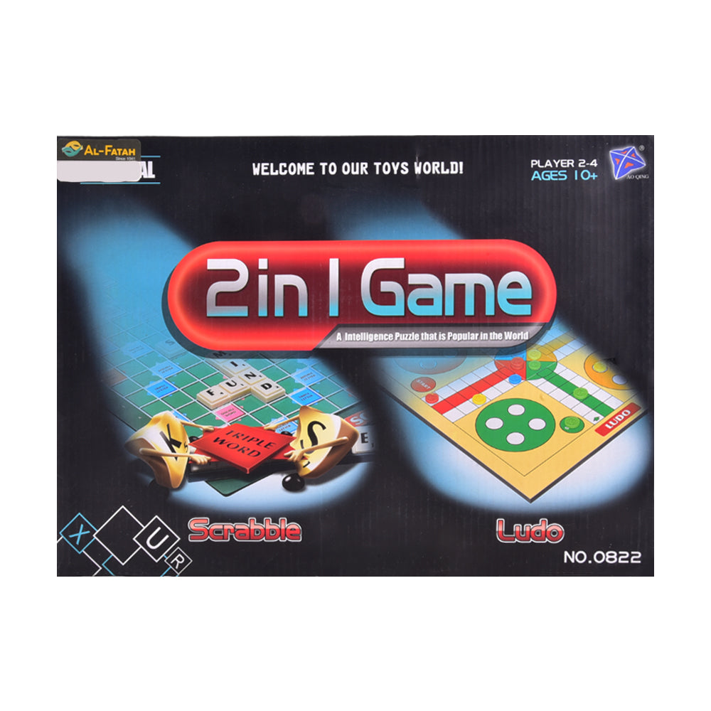 0822 BOARD GAME 2IN1 (10+ YEAR) A.I – Al-Fatah