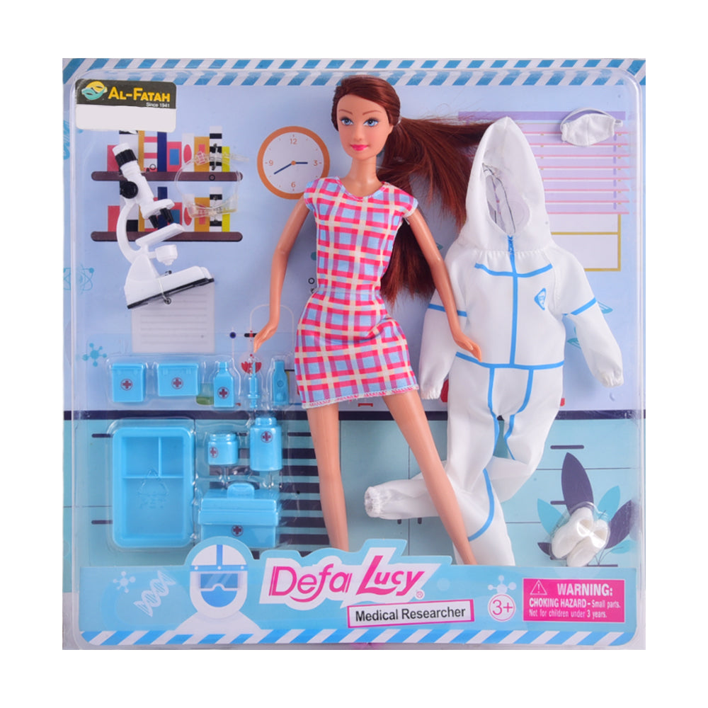 8482 DEFA LUCY MEDICAL RESEARCHER DOLL H.B – Al-Fatah