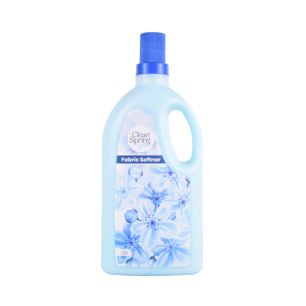 CLEAN SPRING FABRIC SOFTNER BLUE 1.5 LTR – Al-Fatah