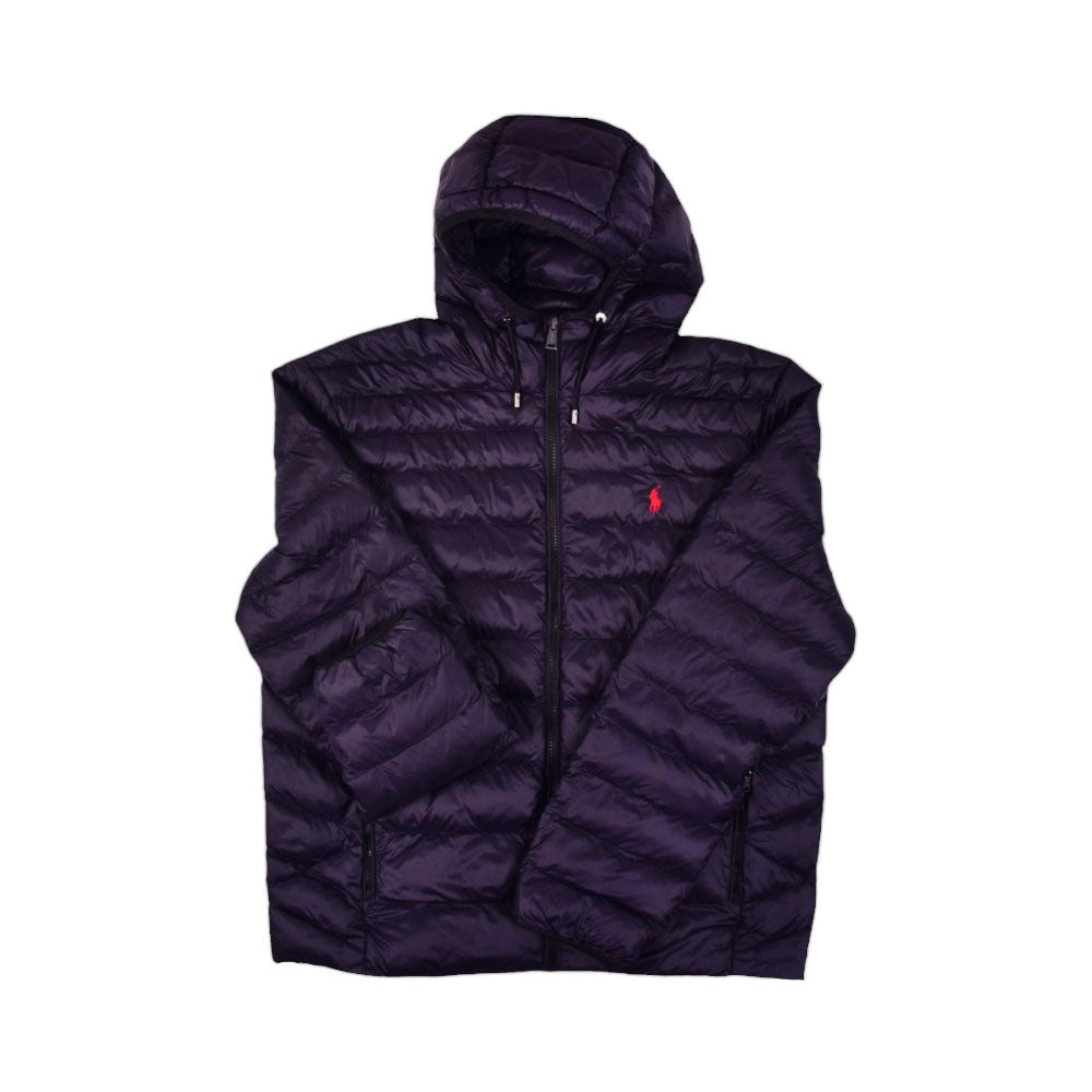 RL MEN L/S PUFFER JACKET WITH HOOD 156001 BLK M (IR.W) – Al-Fatah