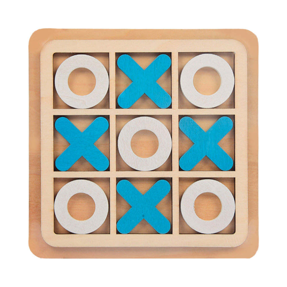 X0-1 TIC TAC TOE MINI WOODEN GAME Z.B – Al-Fatah