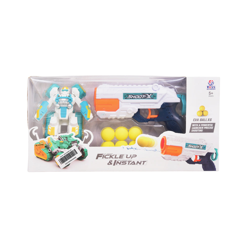 648-56 FICKLE UP & INSTANT SOFT DART GUN SET A.I – Al-Fatah