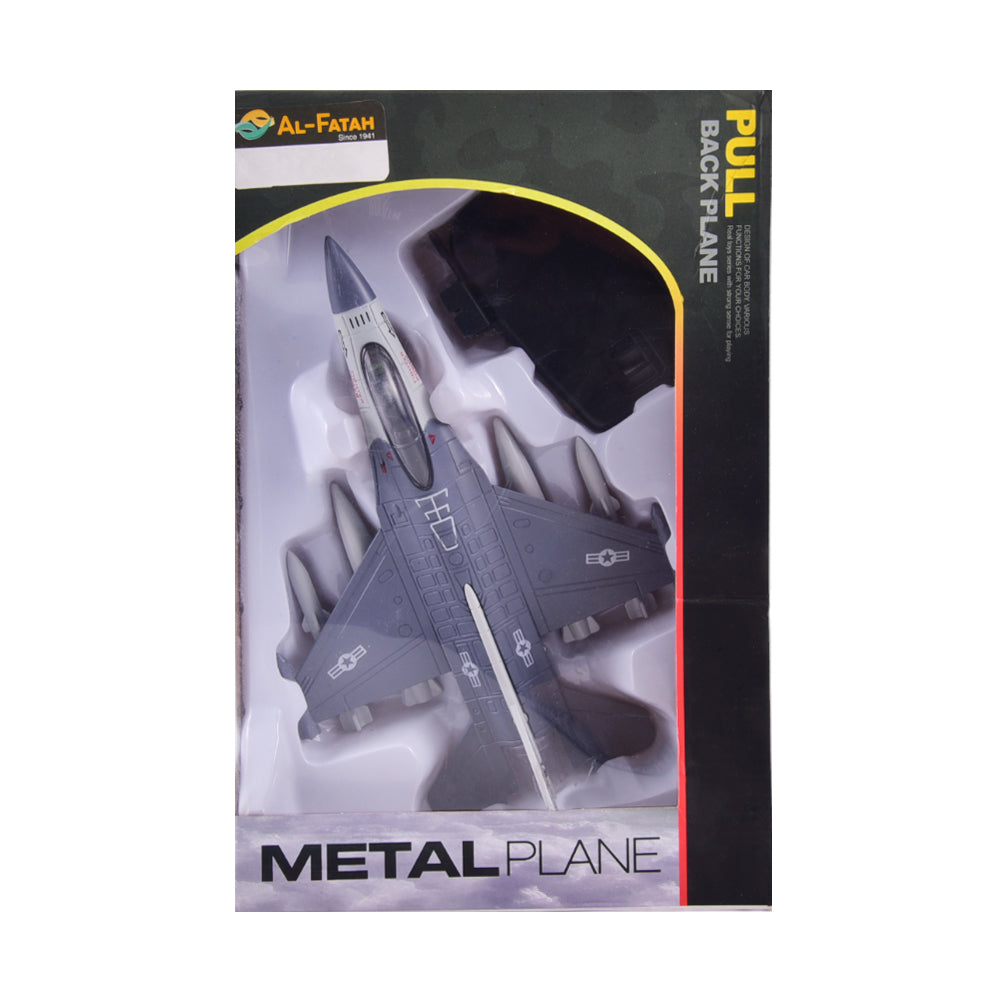 HW777-16B DIE CAST METAL PULL BACK PLANE IR – Al-Fatah