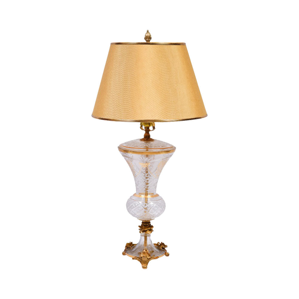 LAMP CRYSTAL BRASS IR E9-L1037-1-W JSC20-20 – Al-Fatah