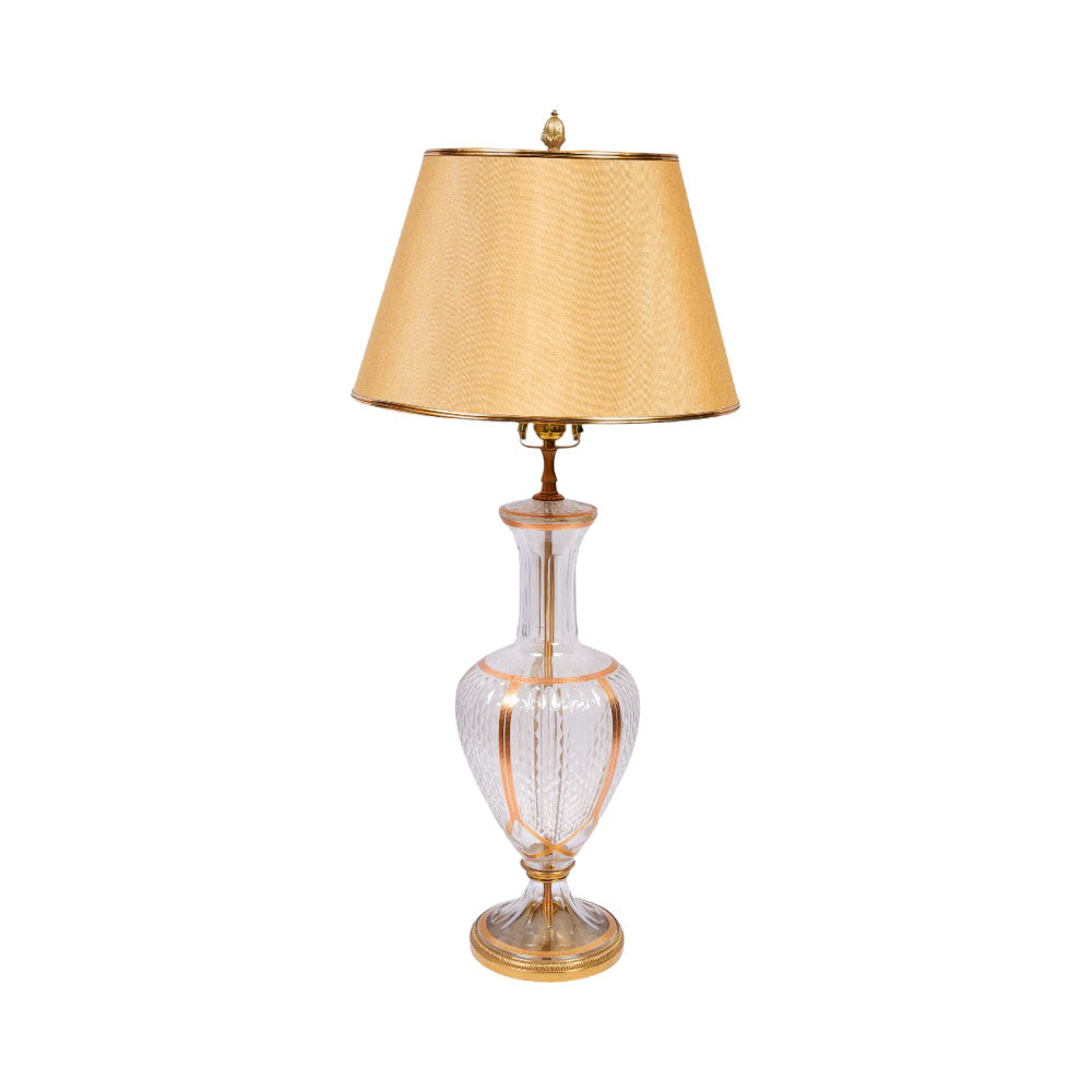 LAMP CRYSTAL BRASS IR E9-L1112-2-W JSA09-20 – Al-Fatah