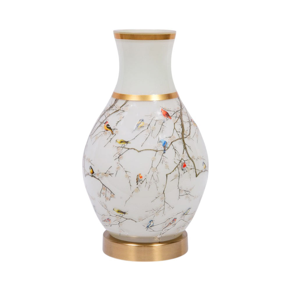 VASE GREEN BIRD IR – Al-Fatah