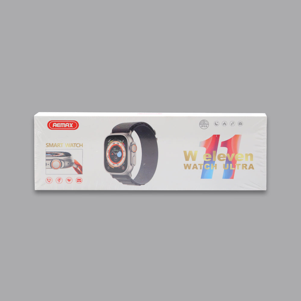 AEMAX ULTRA SMART WATCH IR BLACK W11 – Al-Fatah