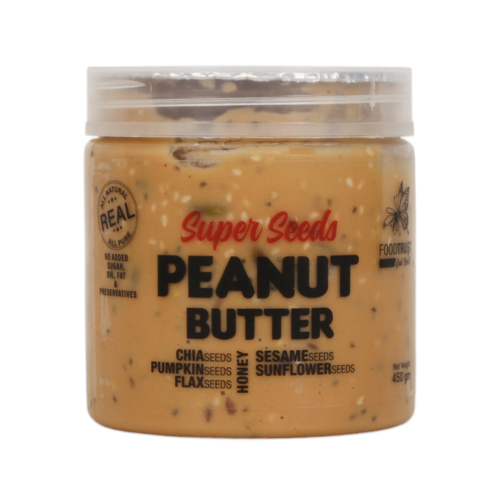SUPERSEEDS PEANUT BUTTER 450 GM – Al-Fatah