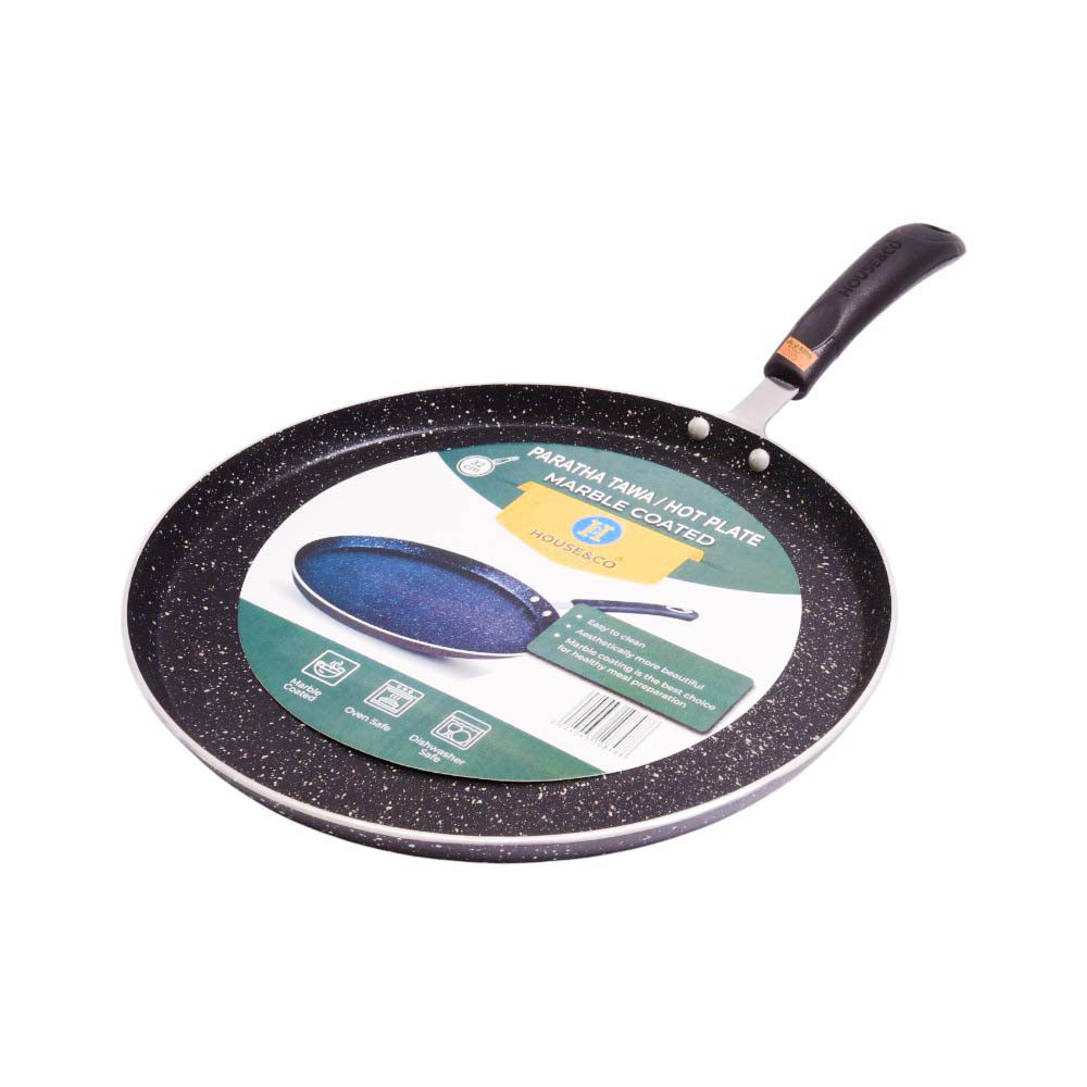 PARATHA TAWA HOUSE & CO MARBLEIZED COATING 32CM – Al-Fatah