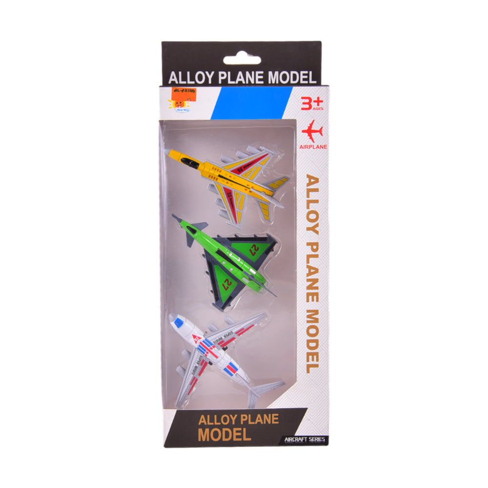 0202-16 ALLOY MODEL PLANE DINKEY 3PCS – Al-Fatah