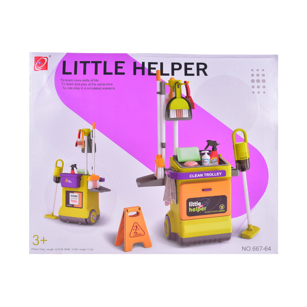 667-64 LITTLE HELPER CLEANING TROLLEY IR – Al-Fatah