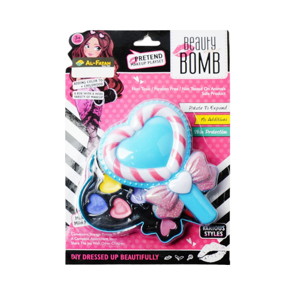 556-6 MAKE UP SET LOLIPOP SHAPE IN CARD – Al-Fatah