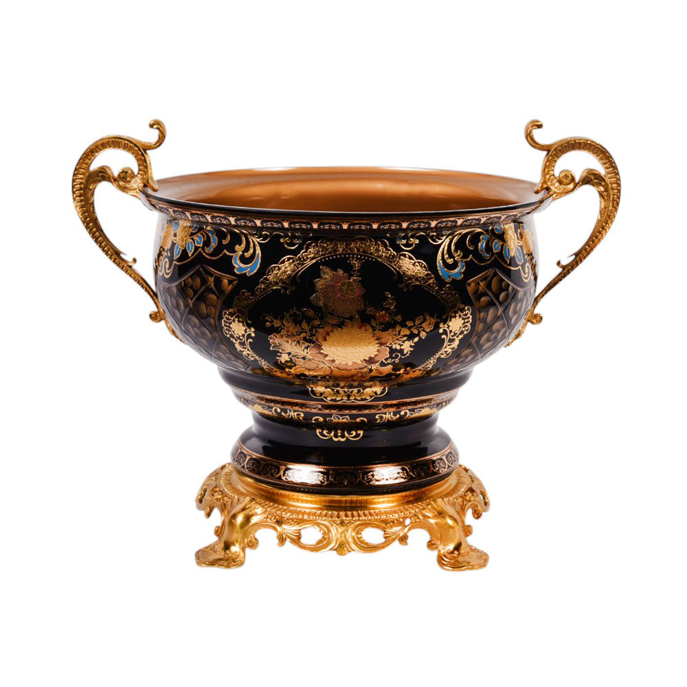 BOWL CRYSTAL BRASS IR H-B28-3026 PCT02-2 – Al-Fatah