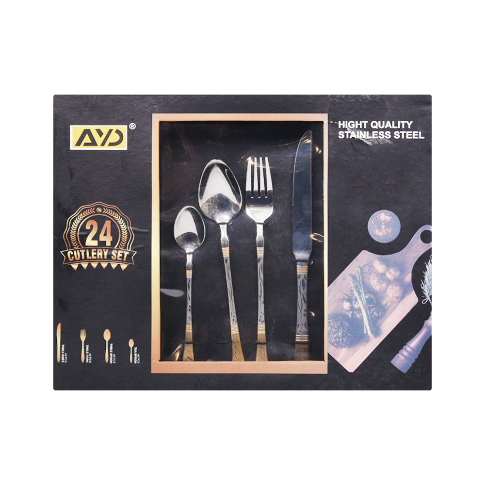 CUTLERY SET 24PC AYD F – Al-Fatah