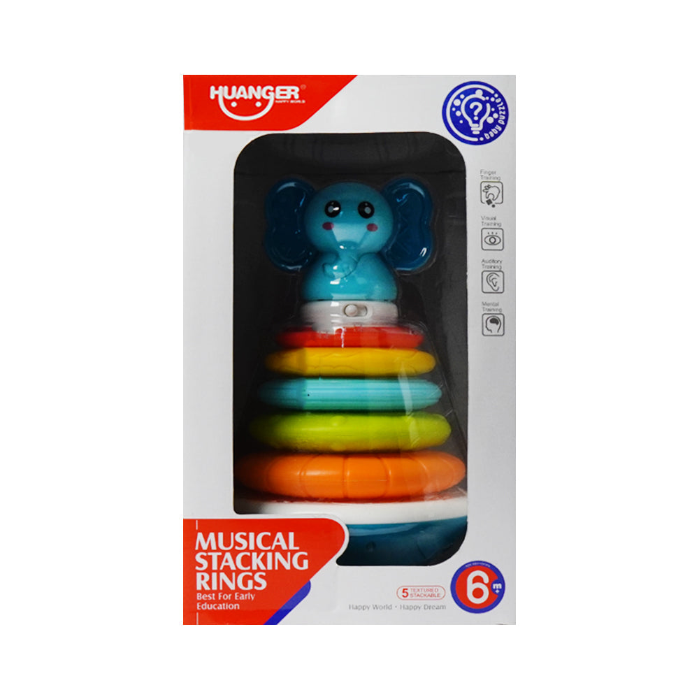 HE0295 HE MUSICAL ELEPHANT STACKING RINGS – Al-Fatah