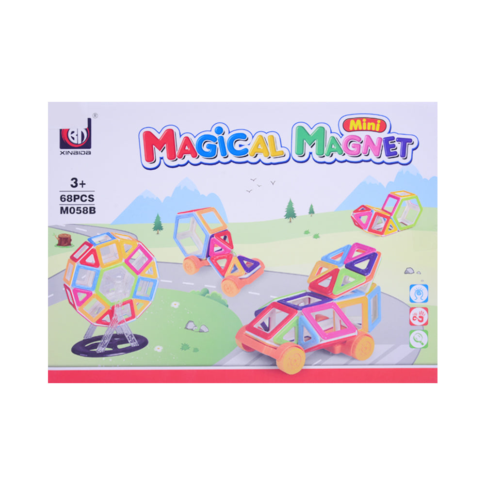 M058 MAGICAL MAGNET BLOCKS 68PCS A.I – Al-Fatah