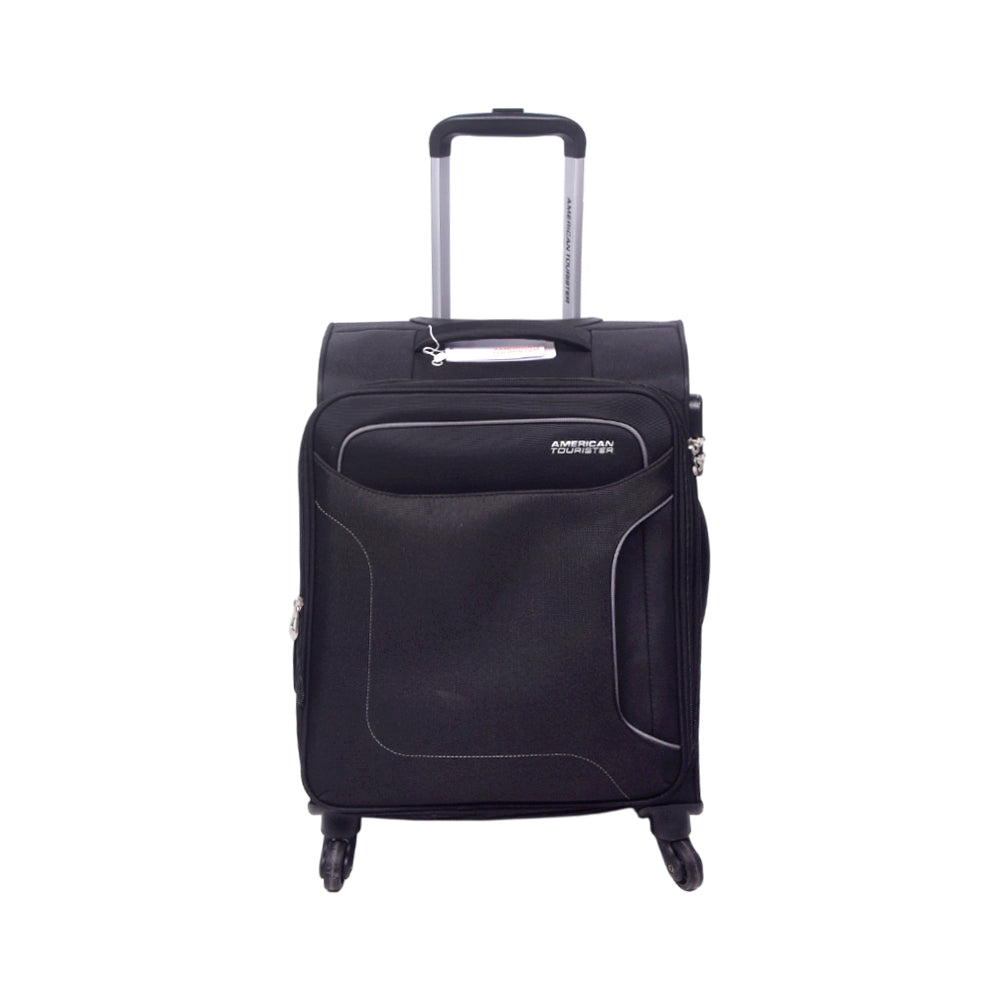 AMERICAN TOURISTER HOLIDAY TROLLEY CASE 20INCH BLACK – Al-Fatah