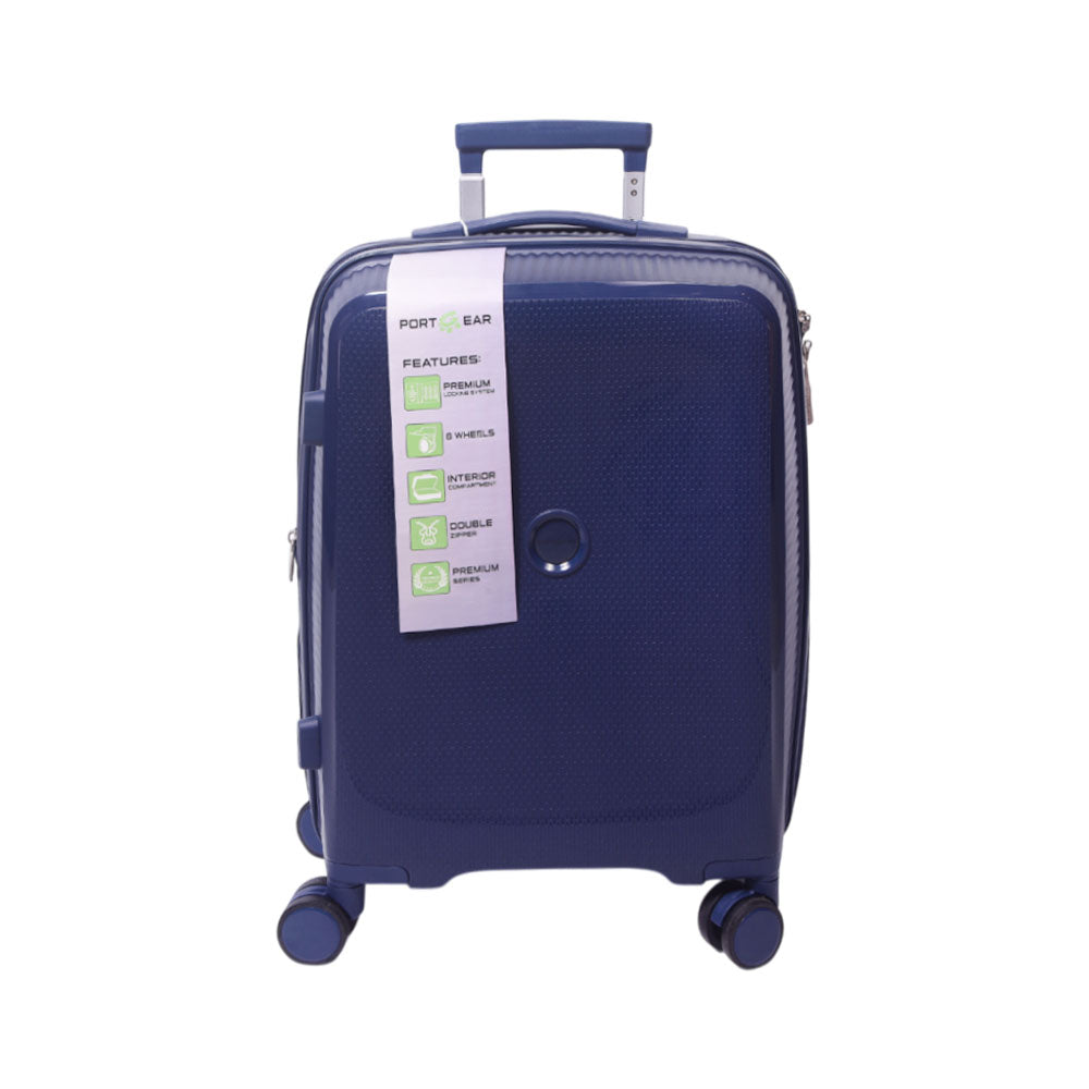 PORT GEAR TROLLEY CASE 20INCH NAVY BELMONTE 4 – Al-Fatah