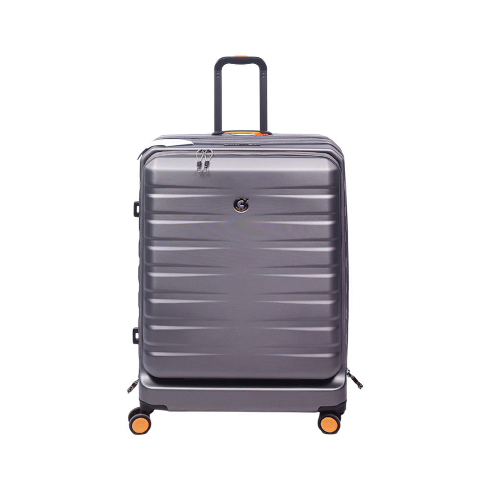 GOBY LONDON TROLLEY CASE TITAN 29INCH SILVER GREY – Al-Fatah