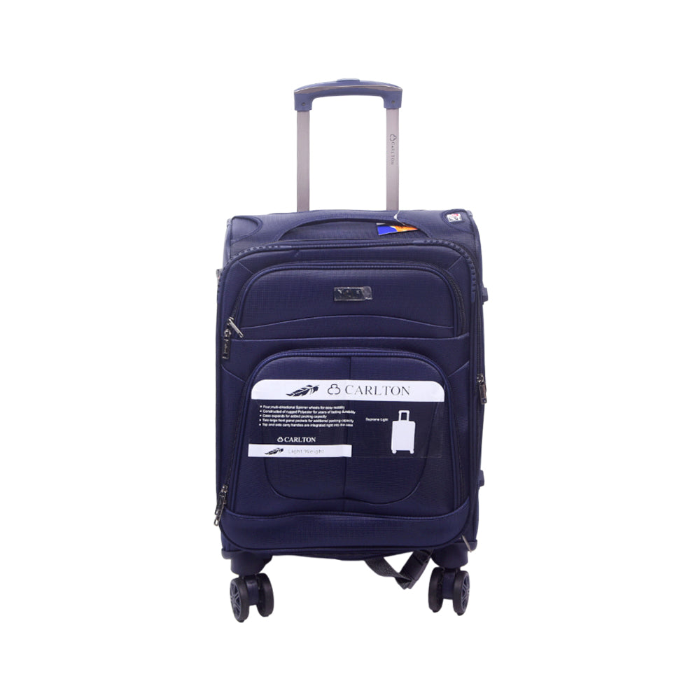 CARLTON TROLLEY CASE 20INCH NAVY – Al-Fatah