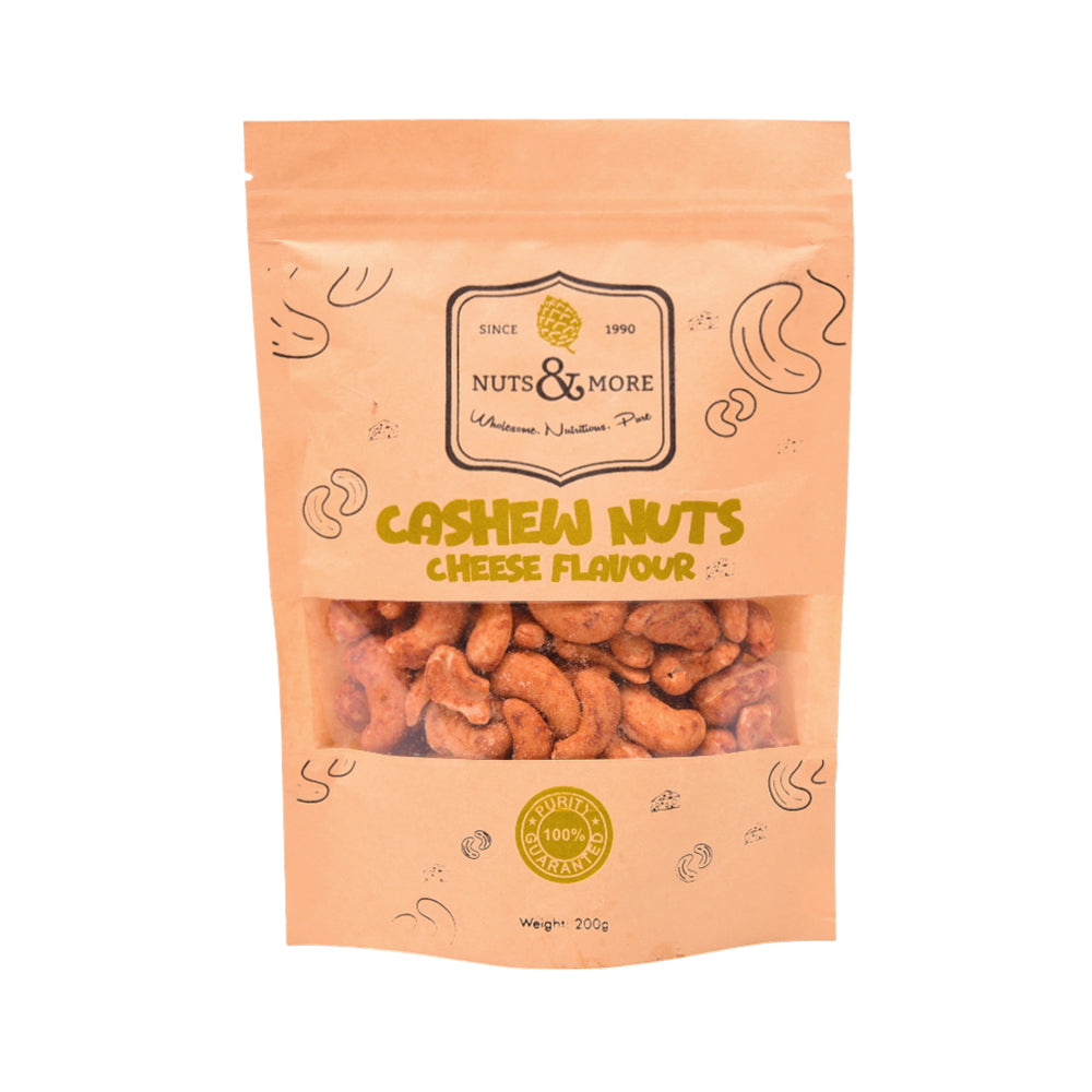 NUTS & MORE CASHEW NUTS CHEEZE 200GM – Al-Fatah