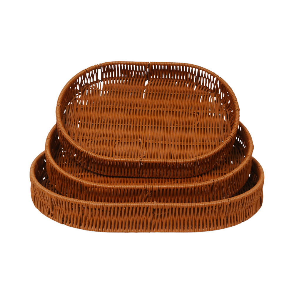 TRAY SET 3PC CANE IR 35637-31 – Al-Fatah