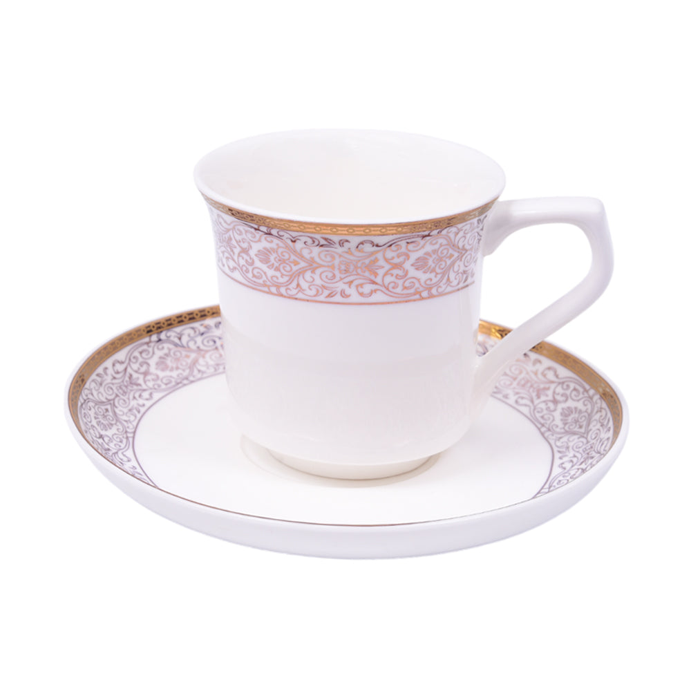CUP & SAUCER BONE CHINA MORE & MORE HS014 AW – Al-Fatah