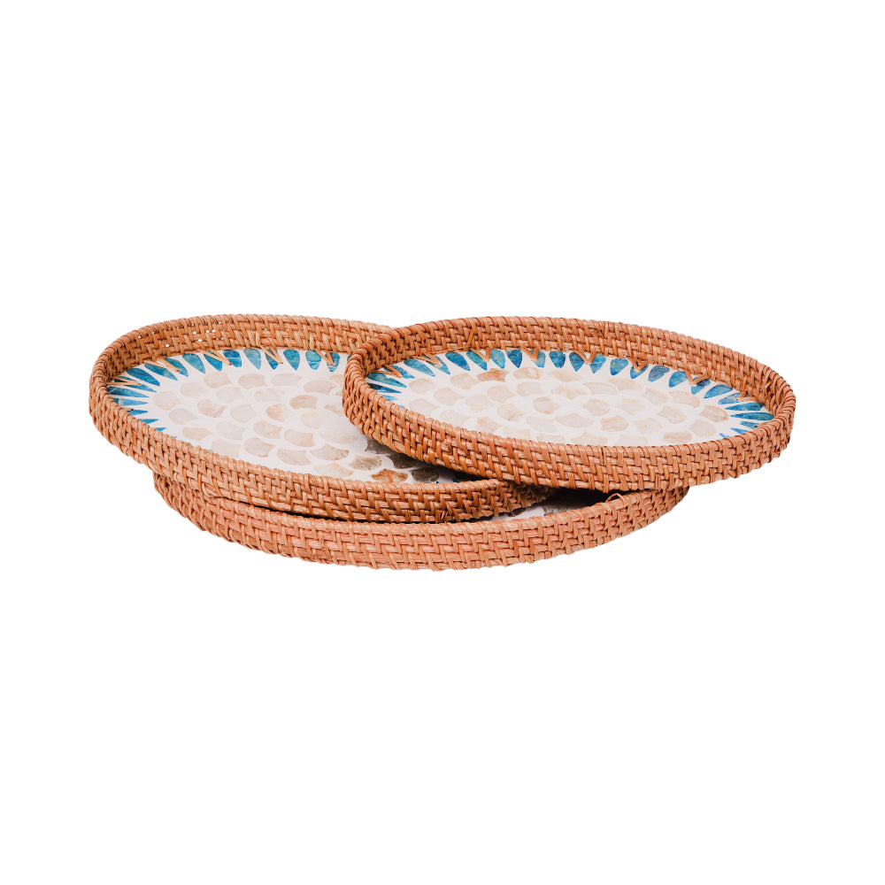 TRAY SET 3PC CANE IR 981-7 – Al-Fatah