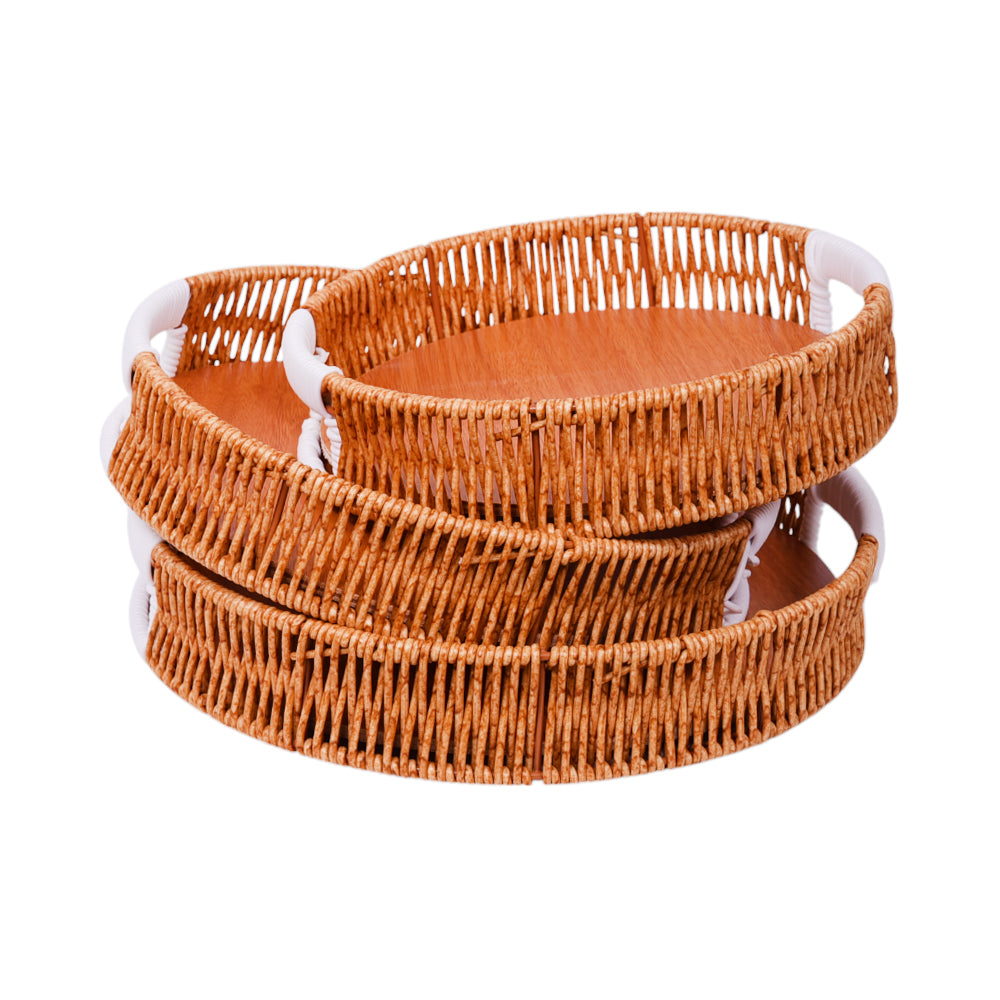 TRAY SET 3PC CANE IR 981-18 – Al-Fatah