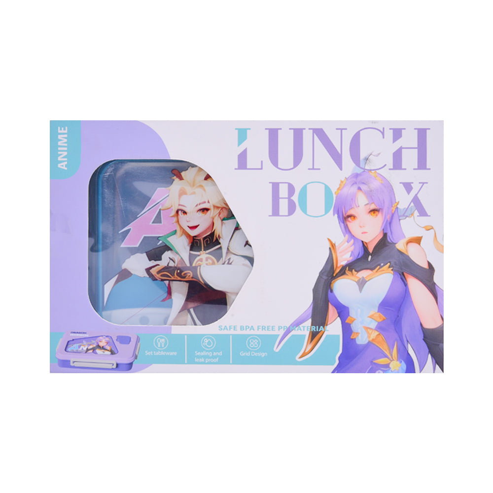 5001 STAINLESS STEEL LUNCH BOX ANIME IR – Al-Fatah