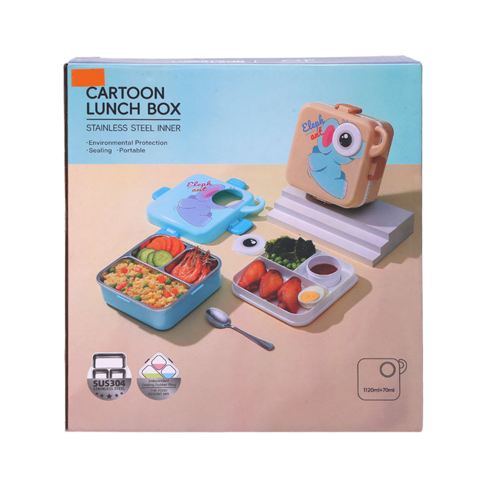56409/SUS304 SS LUNCH BOX ELEPHANT – Al-Fatah