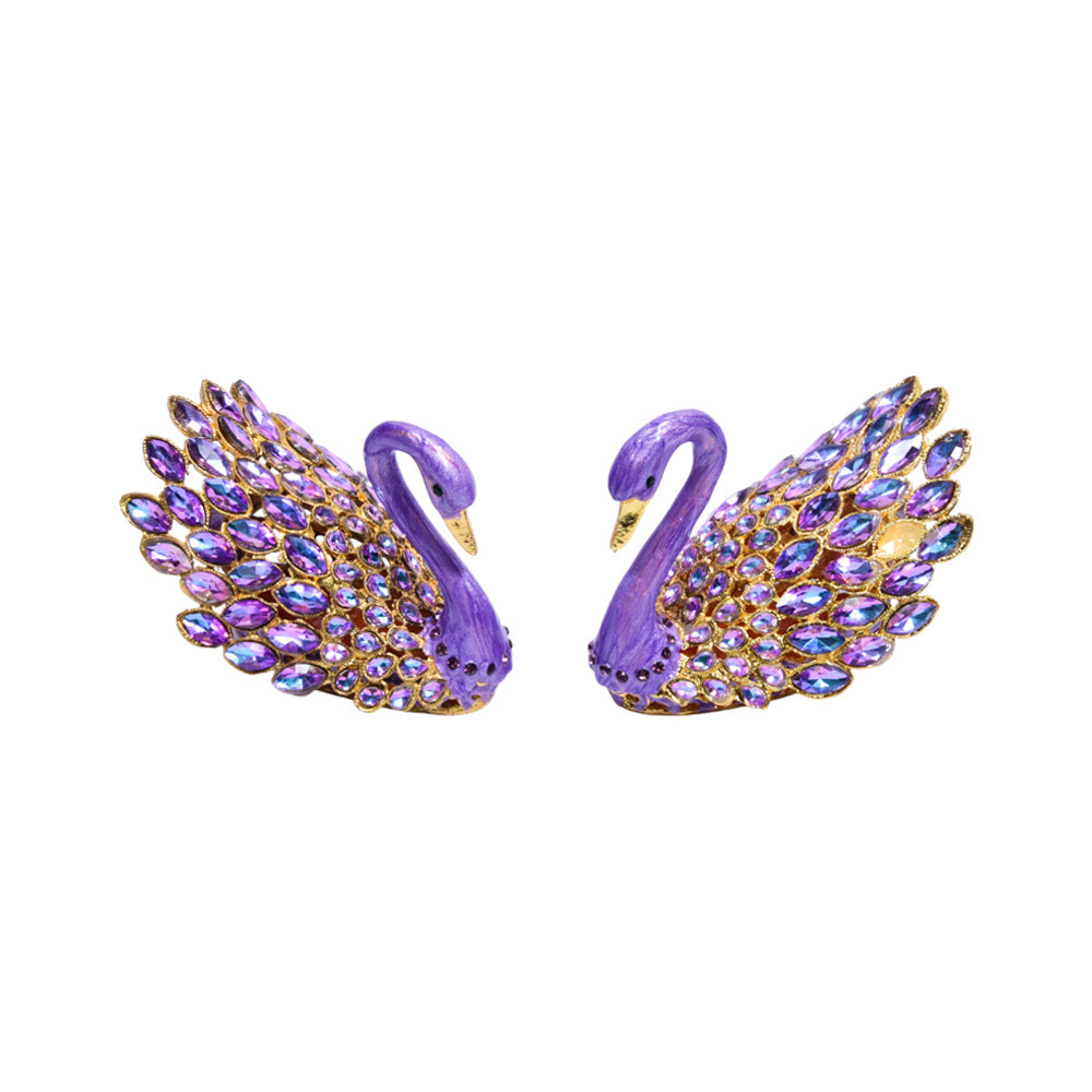 JEWELLERY BOX BEADS SWAN PAIR 9150 – Al-Fatah