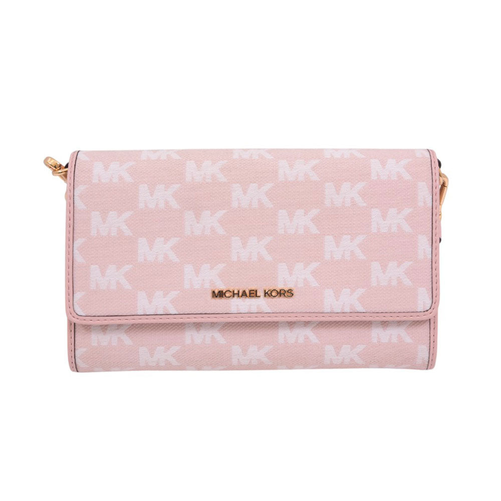 MK LADIES JET SET TRAVEL CROSS BODY BAG SM PINK BLUSH 35S5GT – Al-Fatah