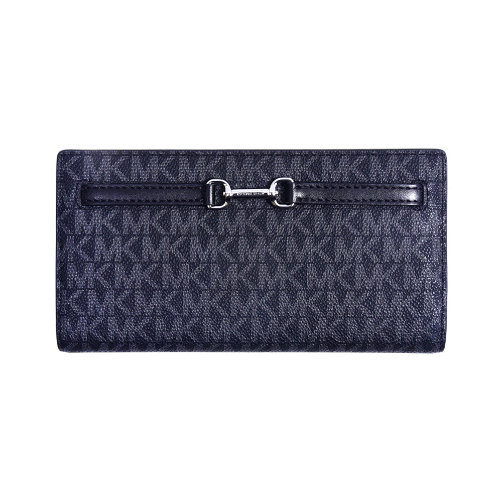 MK CARSON WALLET LG SNAP WALLET 35S5G2ZE3B BLACK – Al-Fatah