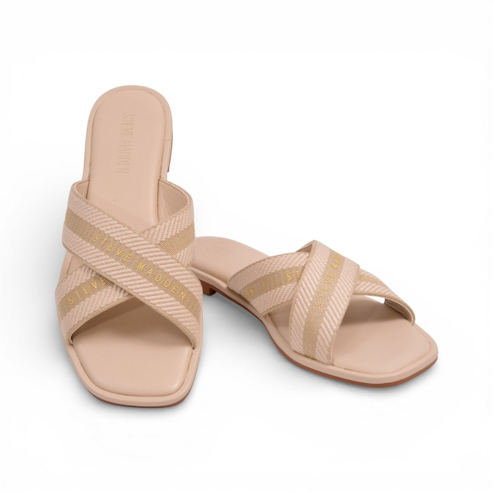 STEVE MADDEN ARROWS SLIPPER ARR003S1 OFF-WHITE 9.5 – Al-Fatah