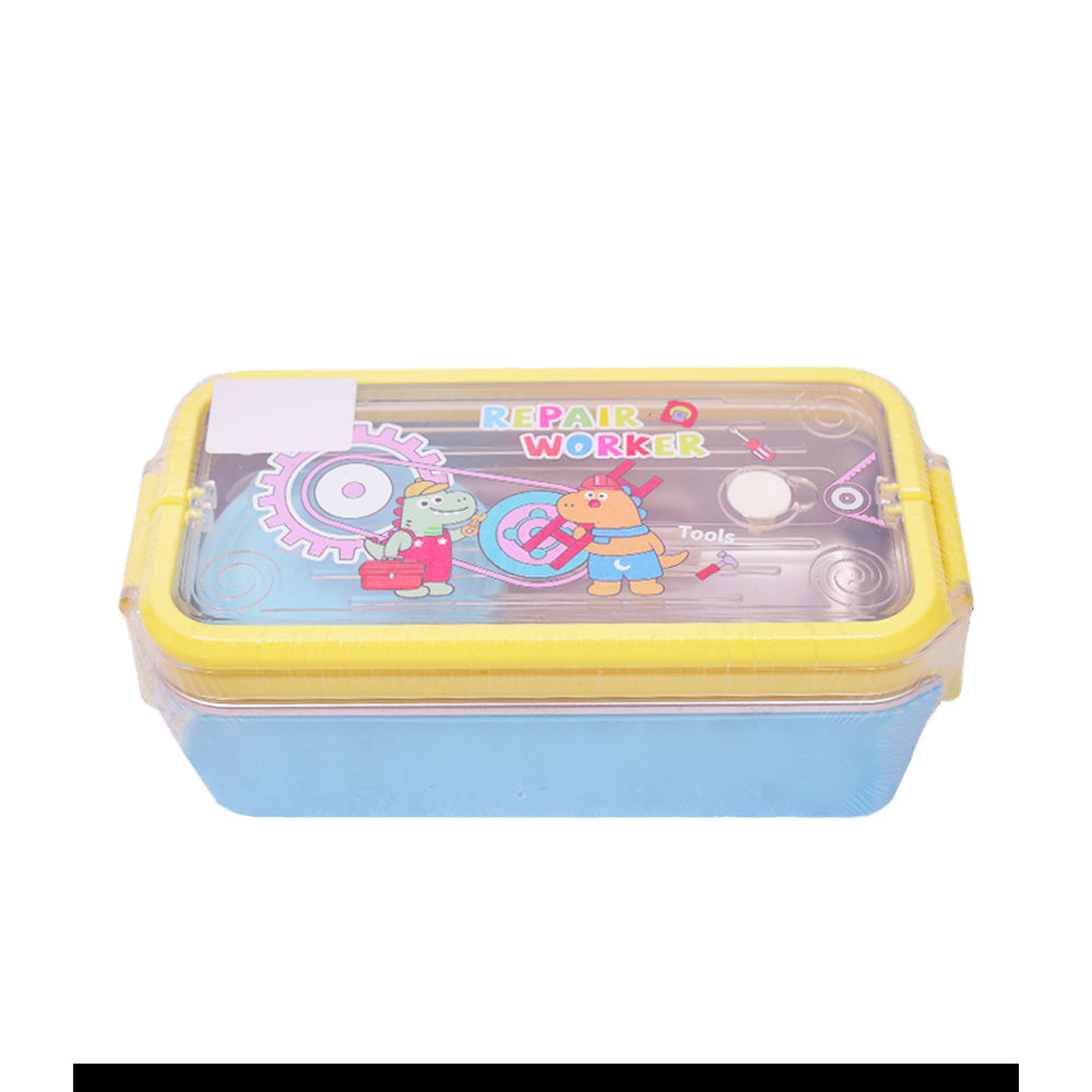 D-27 SS KIDS LUNCH BOX ASST IR – Al-Fatah