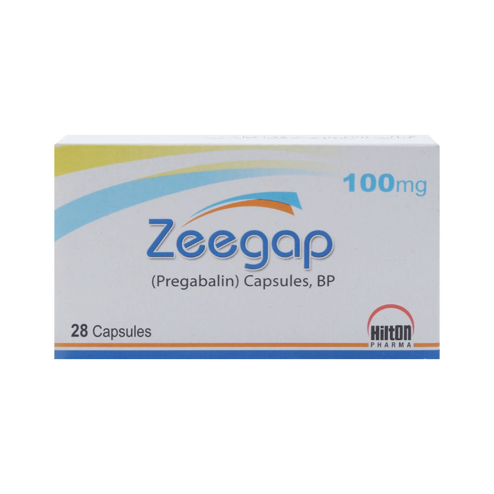 ZEEGAP 100MG 28CAP – Al-Fatah