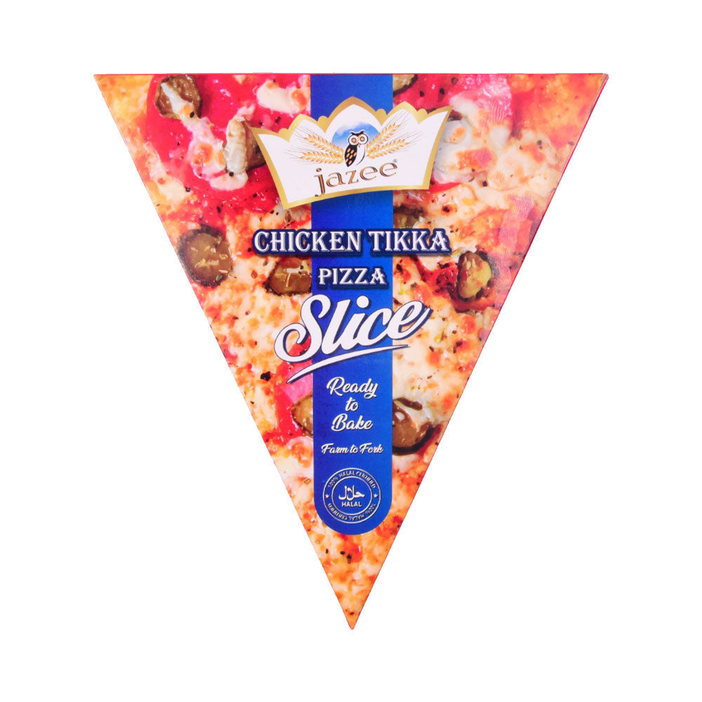JAZEE CHICKEN TIKKA PIZZA SLICE 235 GM – Al-Fatah