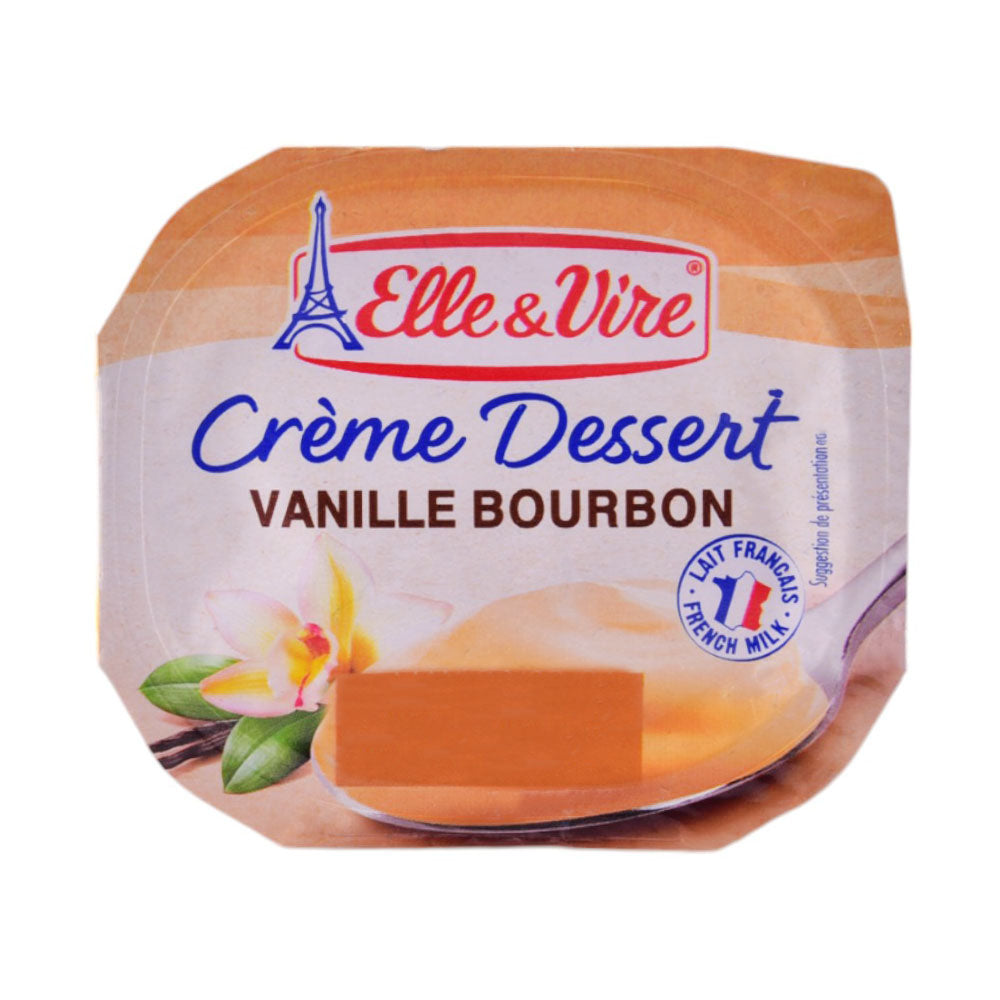 ELLE & VIRE CREME DESSERT VANILLE BOURBON 100GM – Al-Fatah