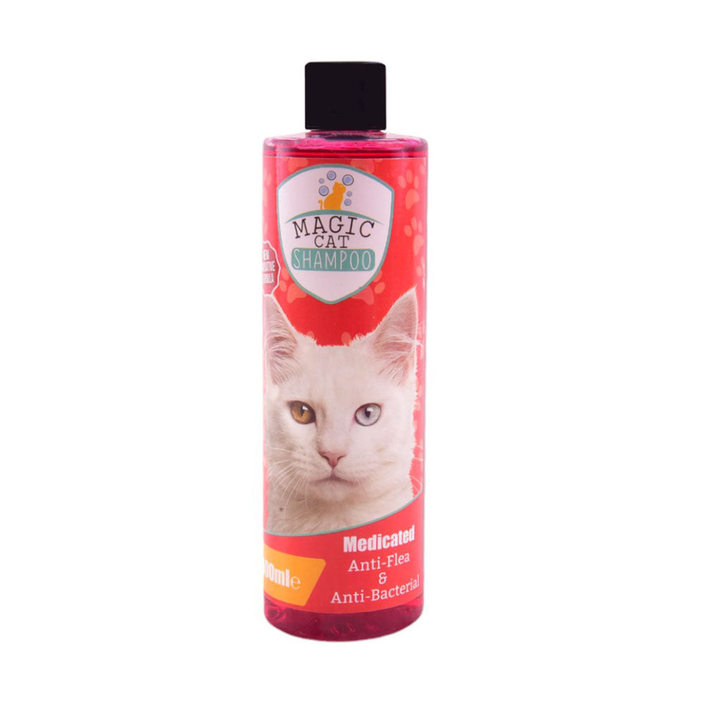 MAGIC CAT SHAMPOO MEDICATED ANTI BACTERIAL 400 ML – Al-Fatah