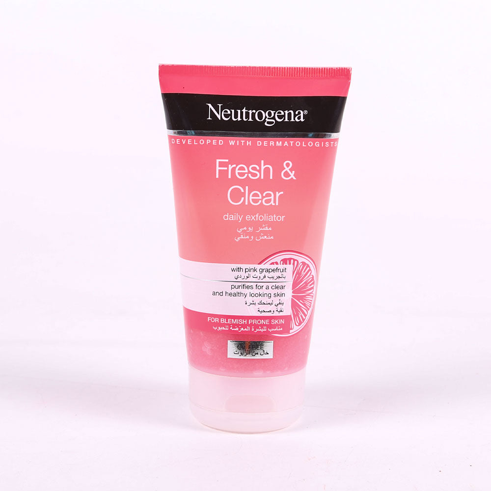 NEUTROGENA VISIBLY CLEAR PINK GRAPEFRUIT DAILY SCRUB 150 ML – Al-Fatah